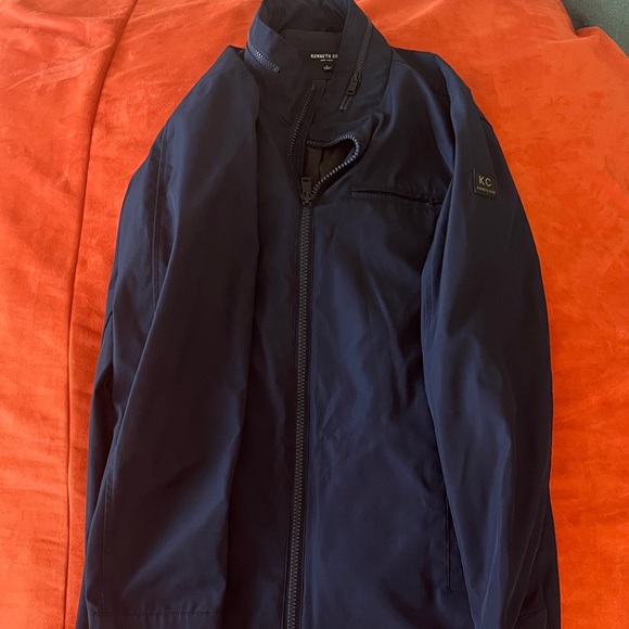 Kenneth Cole | Jackets & Coats | Kenneth Cole Dark Blue Windbreaker ...